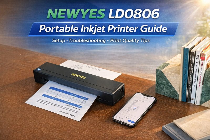 NEWYES LD0806 Portable Inkjet Printer Guide – newyes1