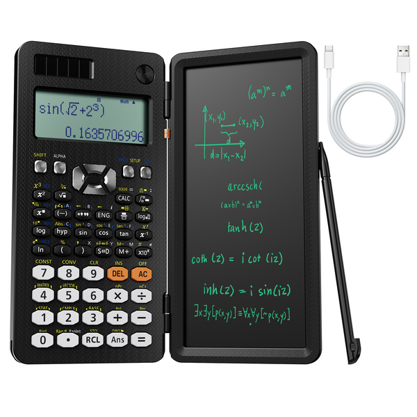 NEWYES NY-991ES Plus Rechargeable Scientific Calculator with Erasable ...