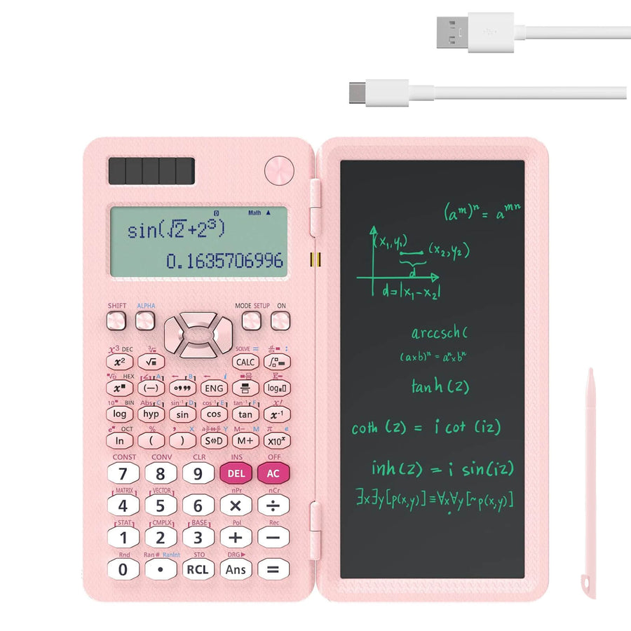 NEWYES NY-991ES Plus Rechargeable Scientific Calculator with Erasable ...