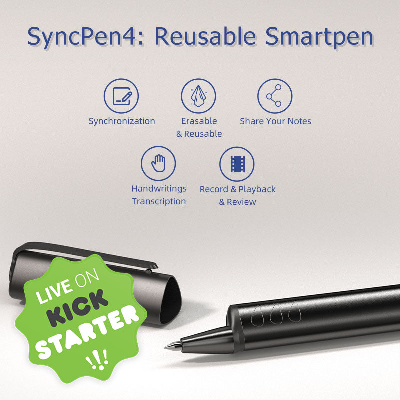 SyncPen 4: NEWYES 4th Generation Reusable Smartpen Set – newyes1