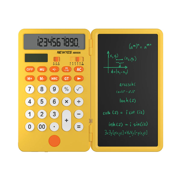 NEWYES AB0608 6 Inch Lcd Writing Tablet with 12 Digits Calculator – newyes1