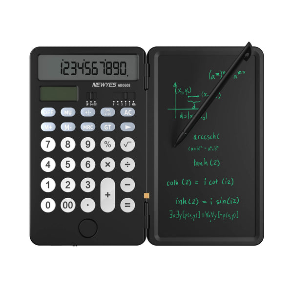 NEWYES AB0608 6 Inch Lcd Writing Tablet with 12 Digits Calculator – newyes1