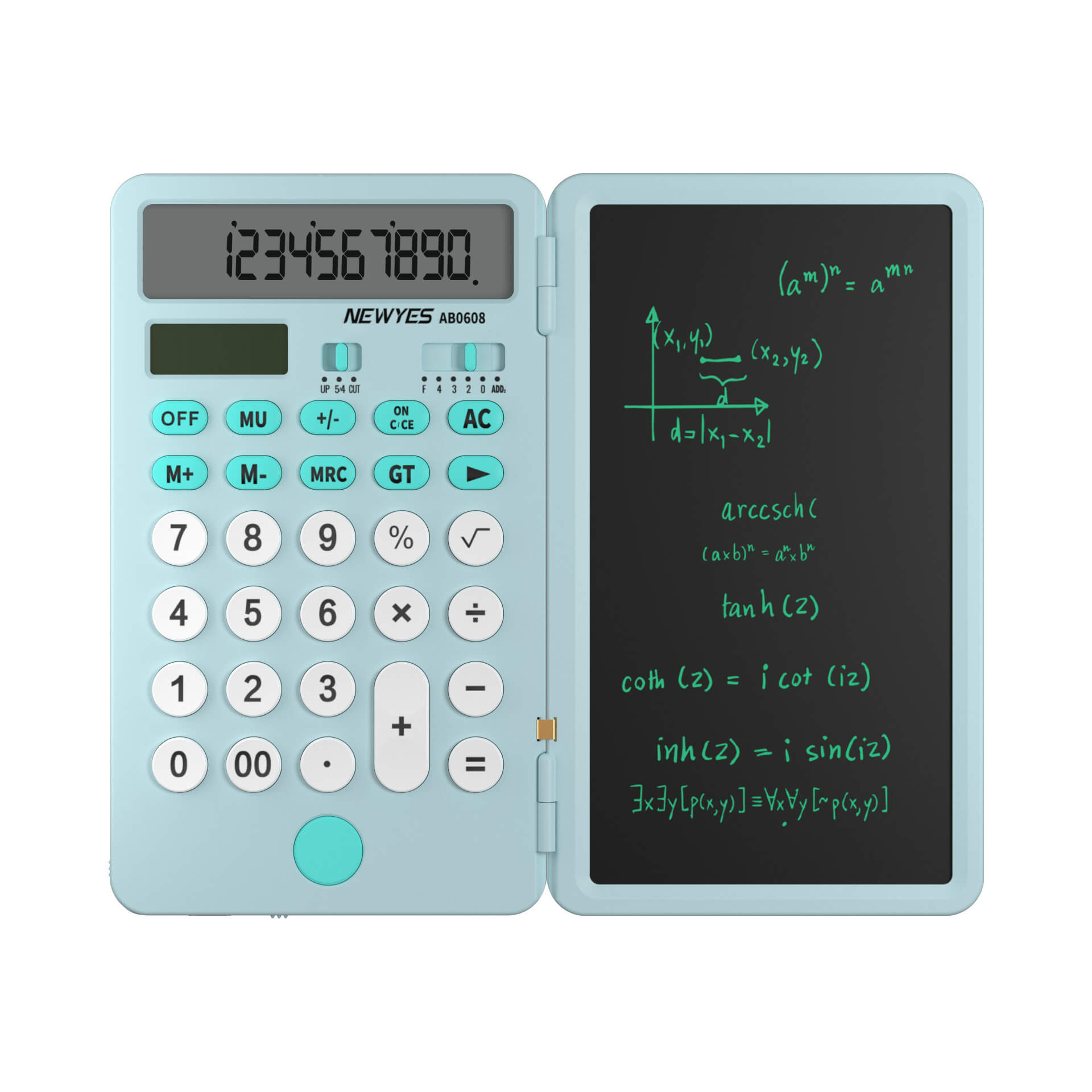 NEWYES AB0608 6 Inch Lcd Writing Tablet with 12 Digits Calculator – newyes1